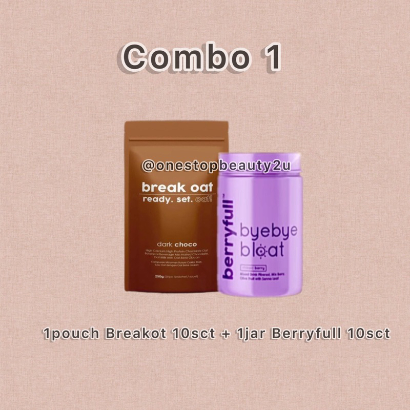 ️ORIGINAL HQ ️BREAK OAT INAYAH BEAUTY BREAKOAT MEAL REPLACMENT BERRY ...