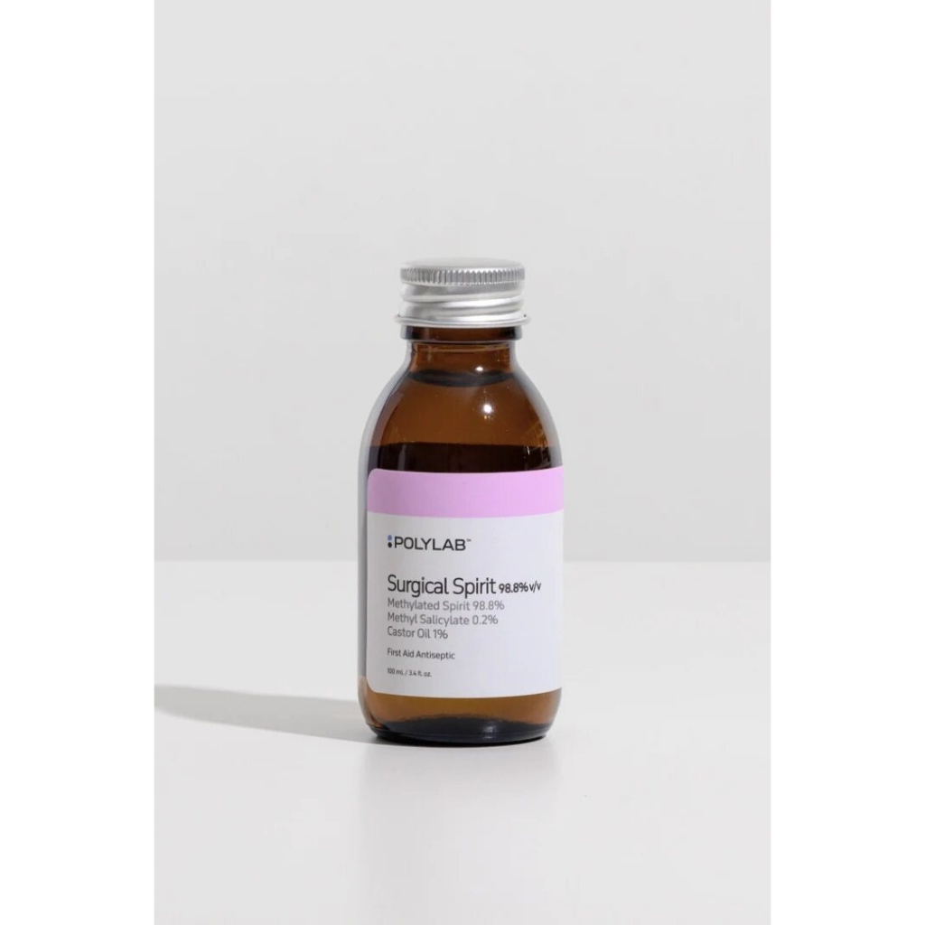 Surgical Spirit 100ml antiseptic and disinfectant rubbing alcohol ...