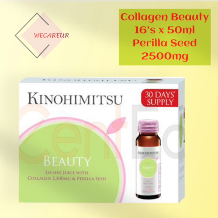 Kinohimitsu Collagen Beauty 50ml x 16s Perilla Seed | Shopee Malaysia