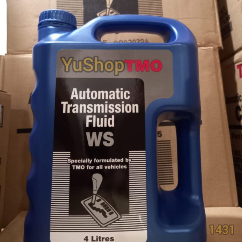 Toyota ATF CVT WS 4L Automatic Transmission Fluid (NEW PACKING TMO ...