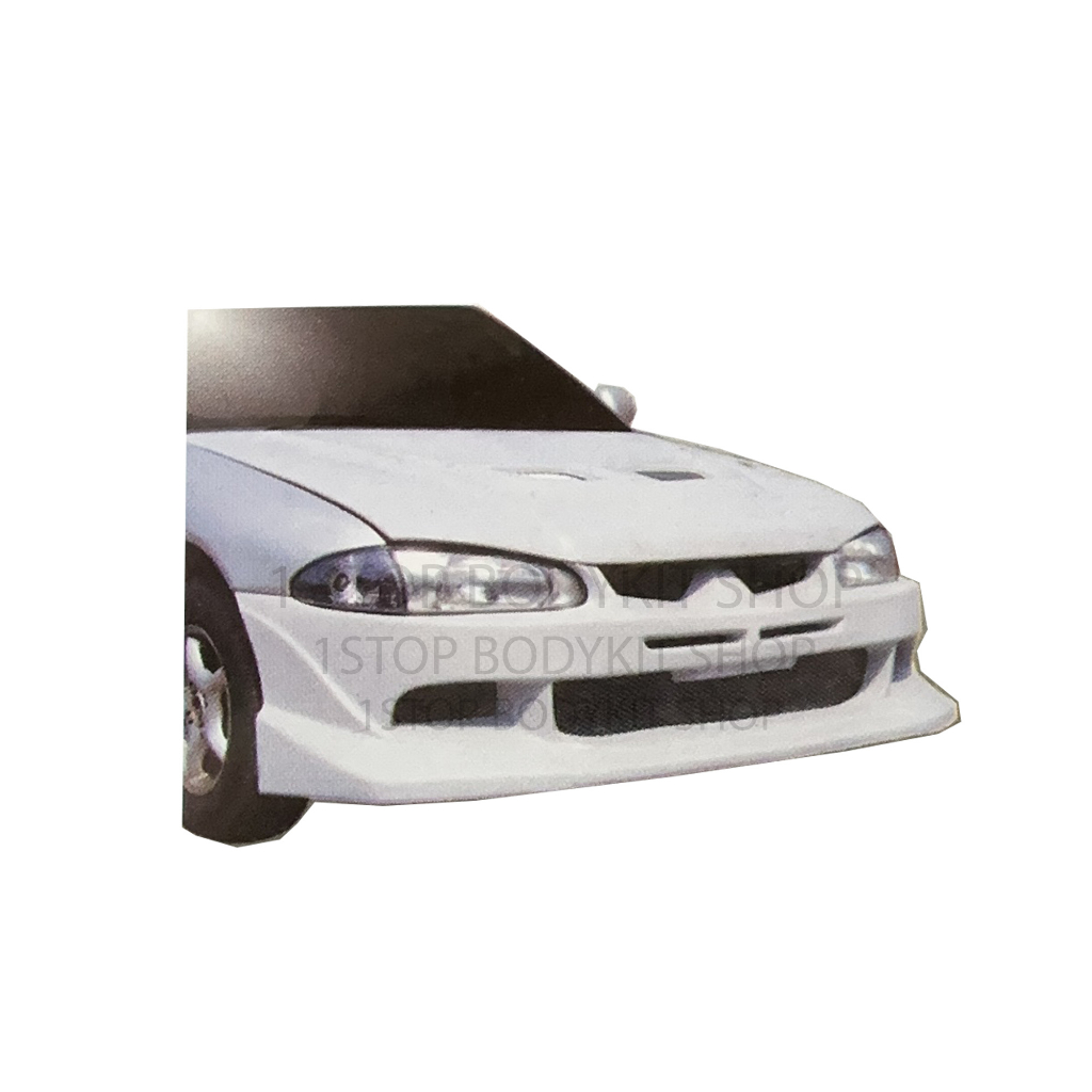 PROTON WIRA FRONT BONNET EVO 8 (PU GETAH ) SKIRT LIP BODYKIT | Shopee ...