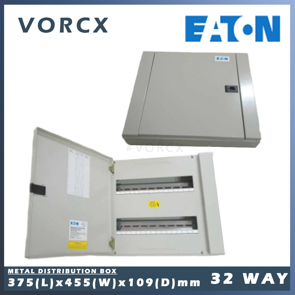Eaton Metal Mcb Distribution Db Box 32way Shopee Malaysia