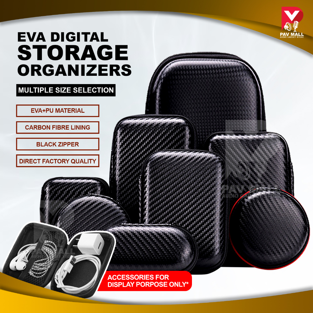 Gadget Accessories Pouch Bag | Organizer Storage Earphone Earbud ...