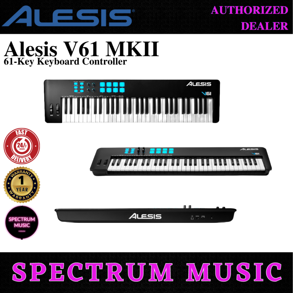 Alesis V61 MKII 61-Key Keyboard Controller | Shopee Malaysia