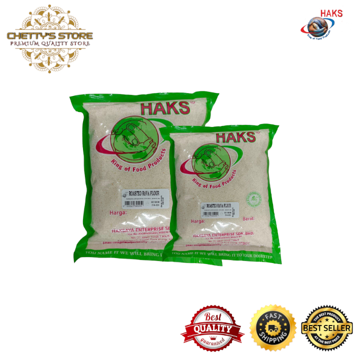 HAKS ROASTED SEMOLINA (RAVA) FLOUR (400G/800G) | Shopee Malaysia