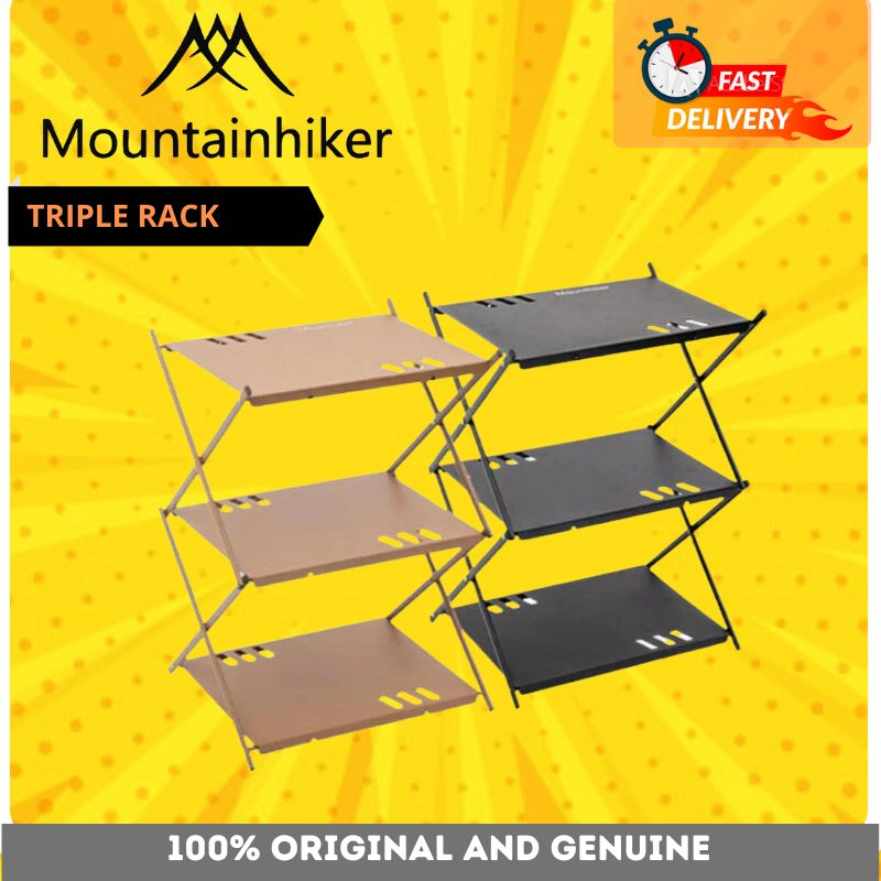 🔥100% ORIGINAL🔥 Mountainhiker Triple Rack SZK512 | Shopee Malaysia
