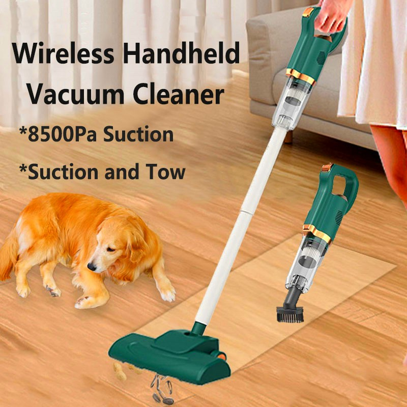 Wireless Handheld Vacuum Cleaner Rechargeable High-Power Suction ...