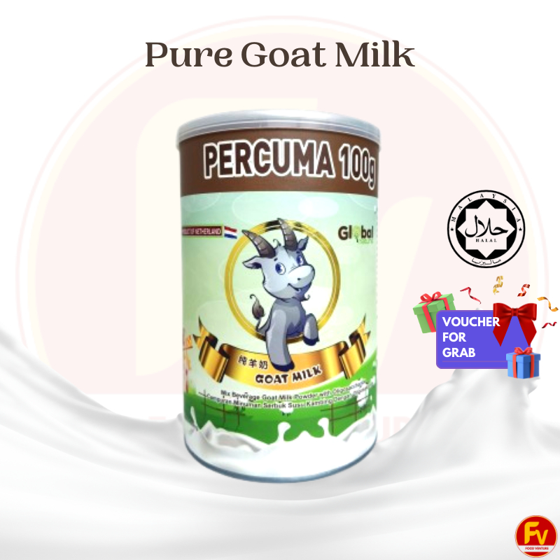 Halal Global Nature Pure Goat Milk Powder (400g + Free 100g) / Tepung ... Halal Global Nature Pure Goat Milk Powder (400g + Free 100g) / Tepung ...