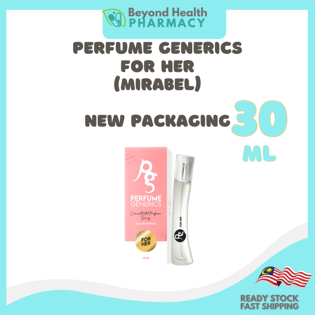 AUTHENTIC PERFUMES GENERICS EAU DE PARFUM SPRAY 30ML [NEW PACKAGING ...