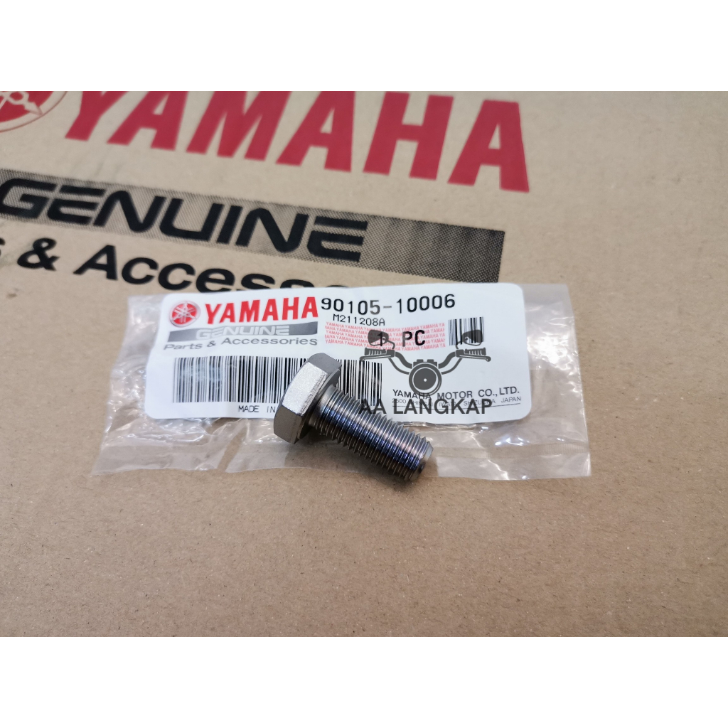 Yamaha Original RXZ Handle Crown Bolt / Screw Crown - 90105-10006 ...