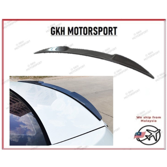 UNIVERSAL M4 M5 STYLE DESIGN REAR SPOILER LIP DUCKTAIL WING CARBON ...