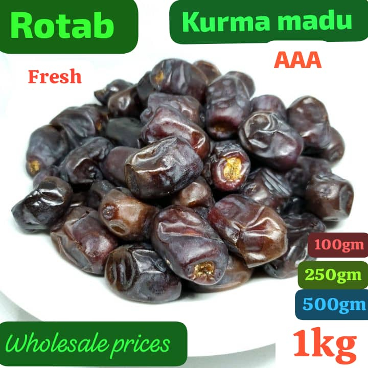 Kurma Ajwa/Safawi/Madjoul/Mabroom/Tangkai/Maryami/Sukkari/Rutab ...