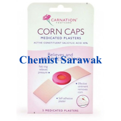 Carnation Corn Caps Medicated Plasters 5plasters | Shopee Malaysia