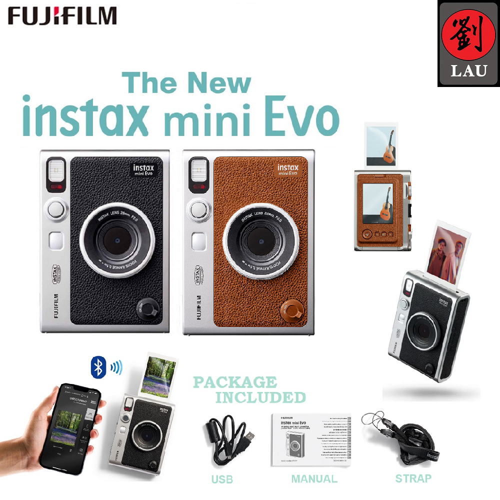 Fujifilm Instax Mini Evo Hybrid Instant Camera | Shopee Malaysia