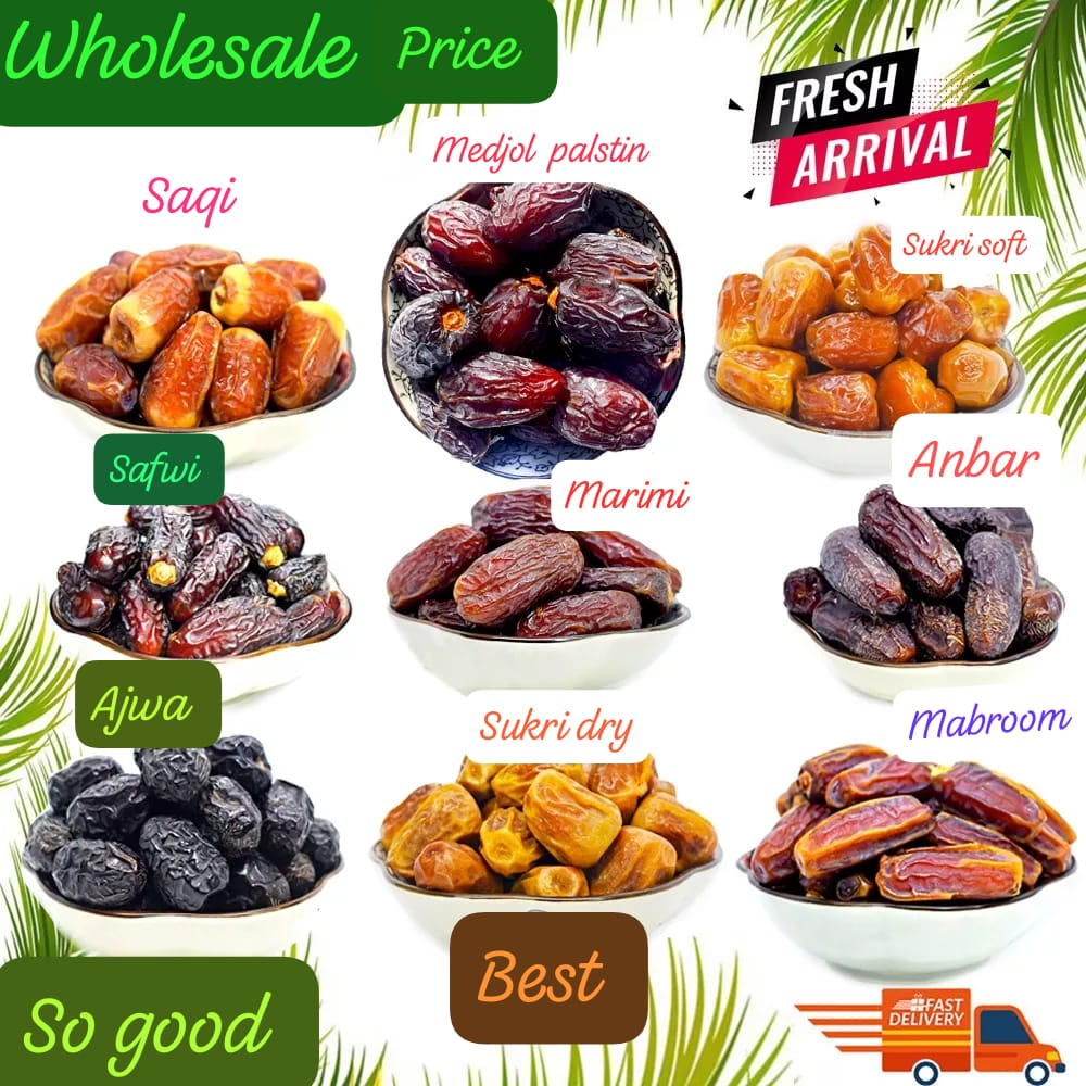 Kurma Ajwa/Safawi/Rutab/Medjoul/Mabroom/Tangkai/Maryami/Sukkari ...