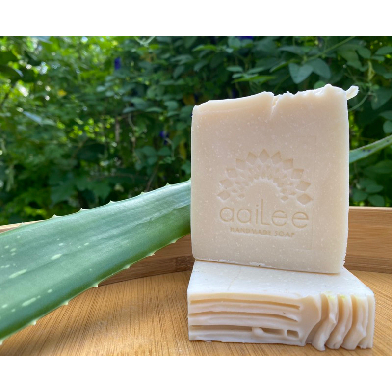 Neem | Aloe Vera Handmade Halal cold processed soap 100g | Shopee Malaysia