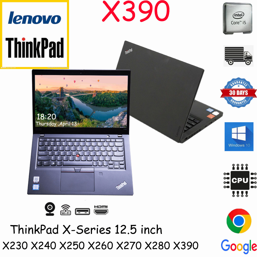 Cheap Riba Computer Lenovo Thinkpad X390 Core i5 8gb 8RAM 256gb Slick ...