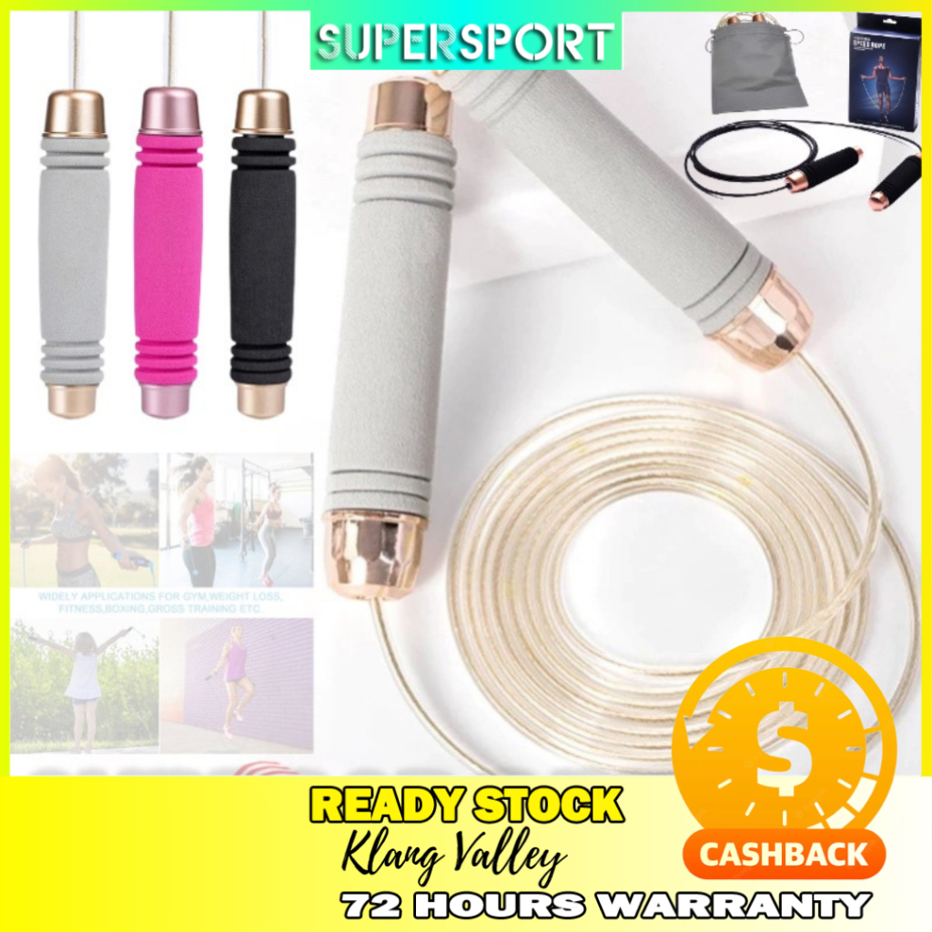 Crossfit Jump Rope Tali Lompat Skipping Ropes Tali Skipping Exercise ...