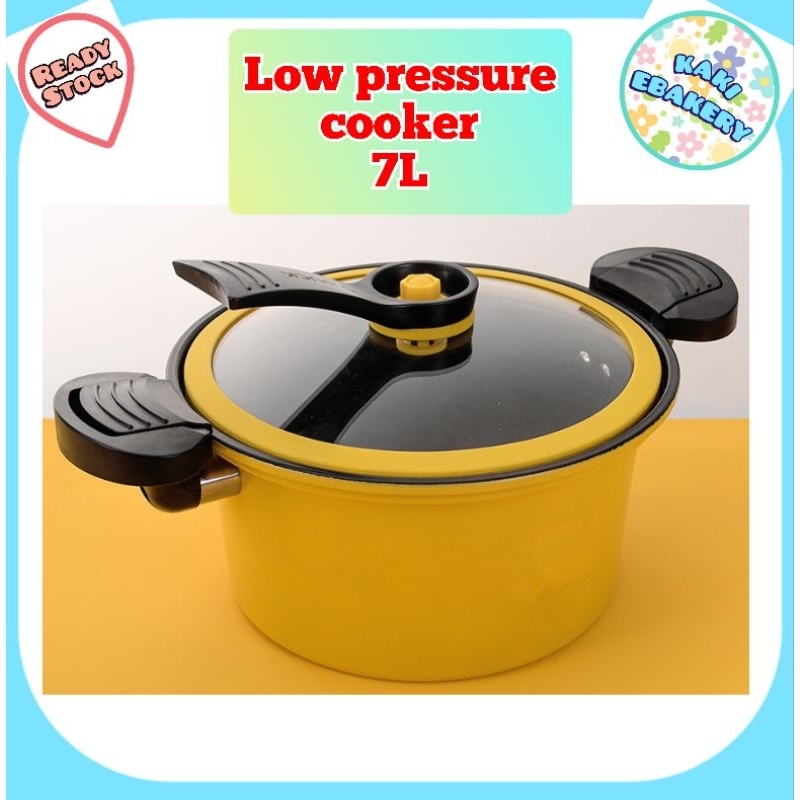 7L Low-pressure cooker ( non-stick pot ) | Shopee Malaysia