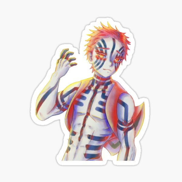 Akaza Demon Slayer Stickers v1 | Shopee Malaysia