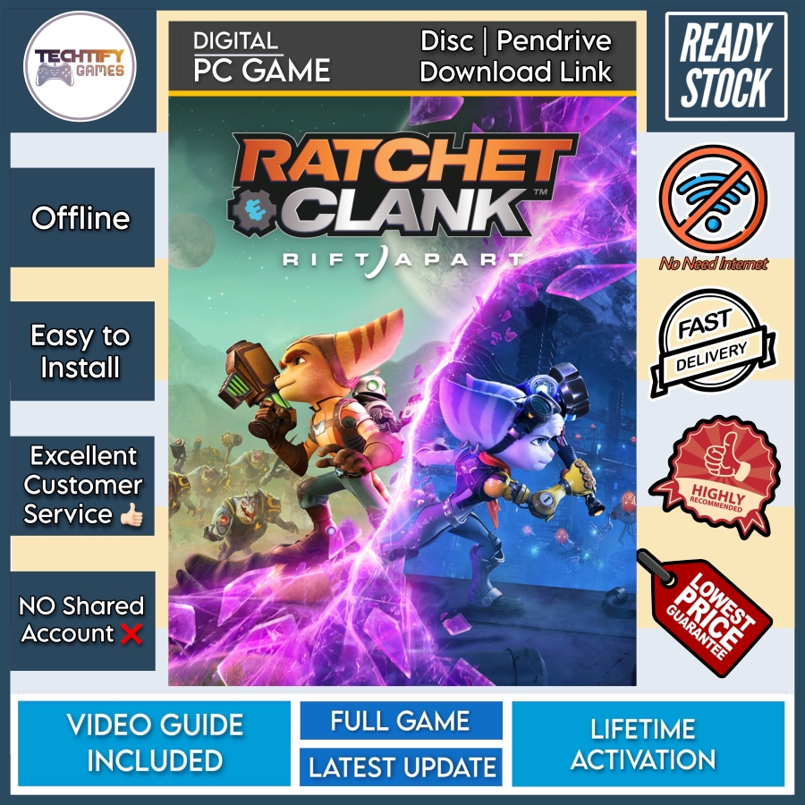 [PC Game] Ratchet & Clank: Rift Apart (v1.727 + All DLCs) - Offline ...