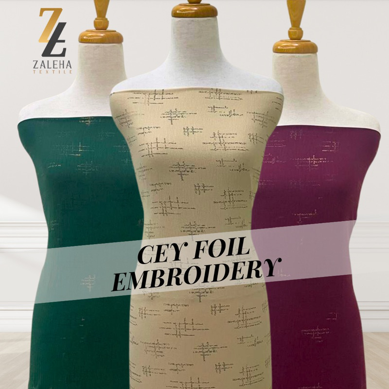 KAIN PASANG CEY EMBROIDERY | KAIN PASANG BY ZALEHA TEXTILES kain pasang ...