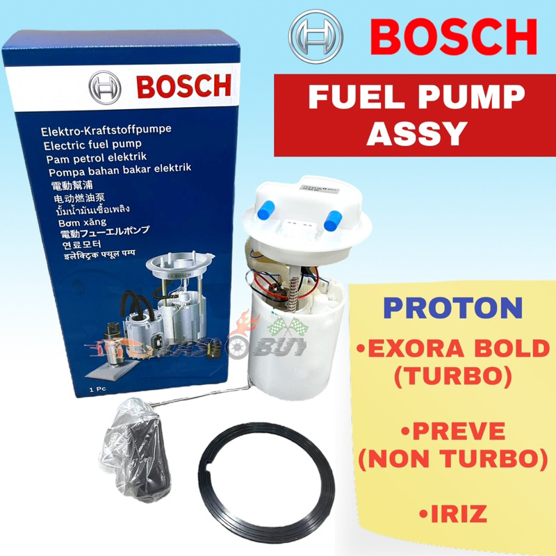 100% ORIGINAL BOSCH FUEL PUMP ASSY - PROTON EXORA BOLD 1.6 TURBO ...