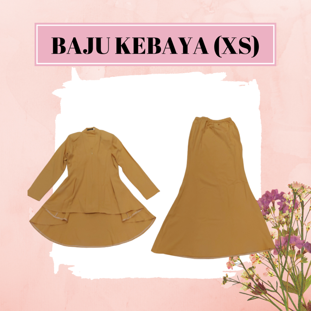 Prelove Baju Kebaya (XS) | Shopee Malaysia