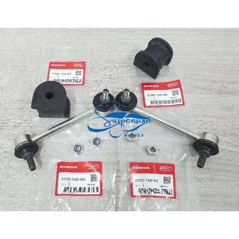 4 IN 1 SET - REAR STABILIZER LINK/ STABILIZER BUSH - HONDA ACCORD TAO ...