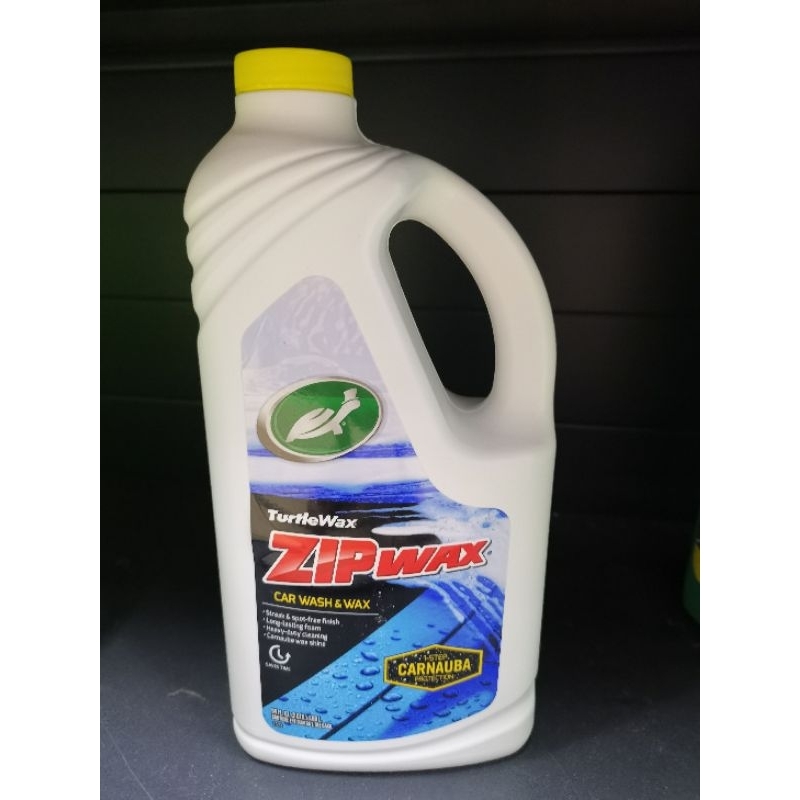 🇺🇸 TURTLEWAX Turtle Wax ZIP Wax Car Wash & Wax - 1.89 Litre | Shopee ...