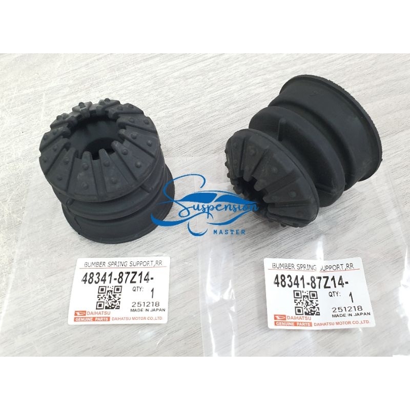 2 IN 1 SET - REAR SPRING BUMPER (48341-87Z14 /48341-BZ020) PERODUA MYVI ...