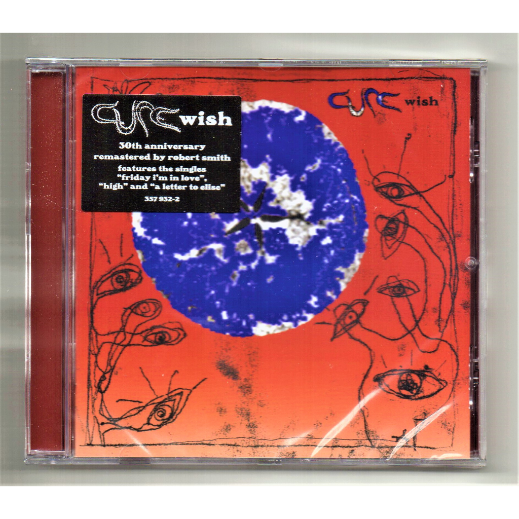The Cure - Wish ( 30th Anniversary Remastered CD ) | Shopee Malaysia