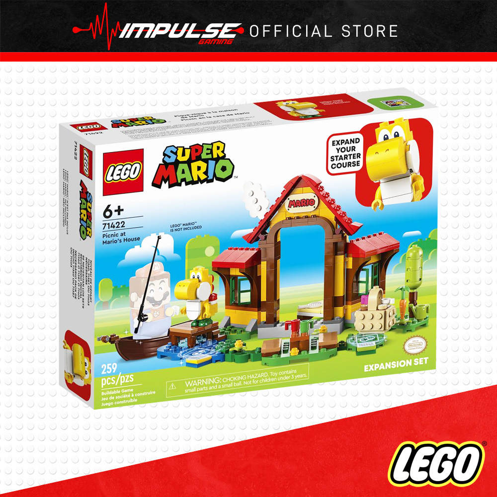 LEGO 71422 Picnic at Mario's House Expansion Set | Shopee Malaysia