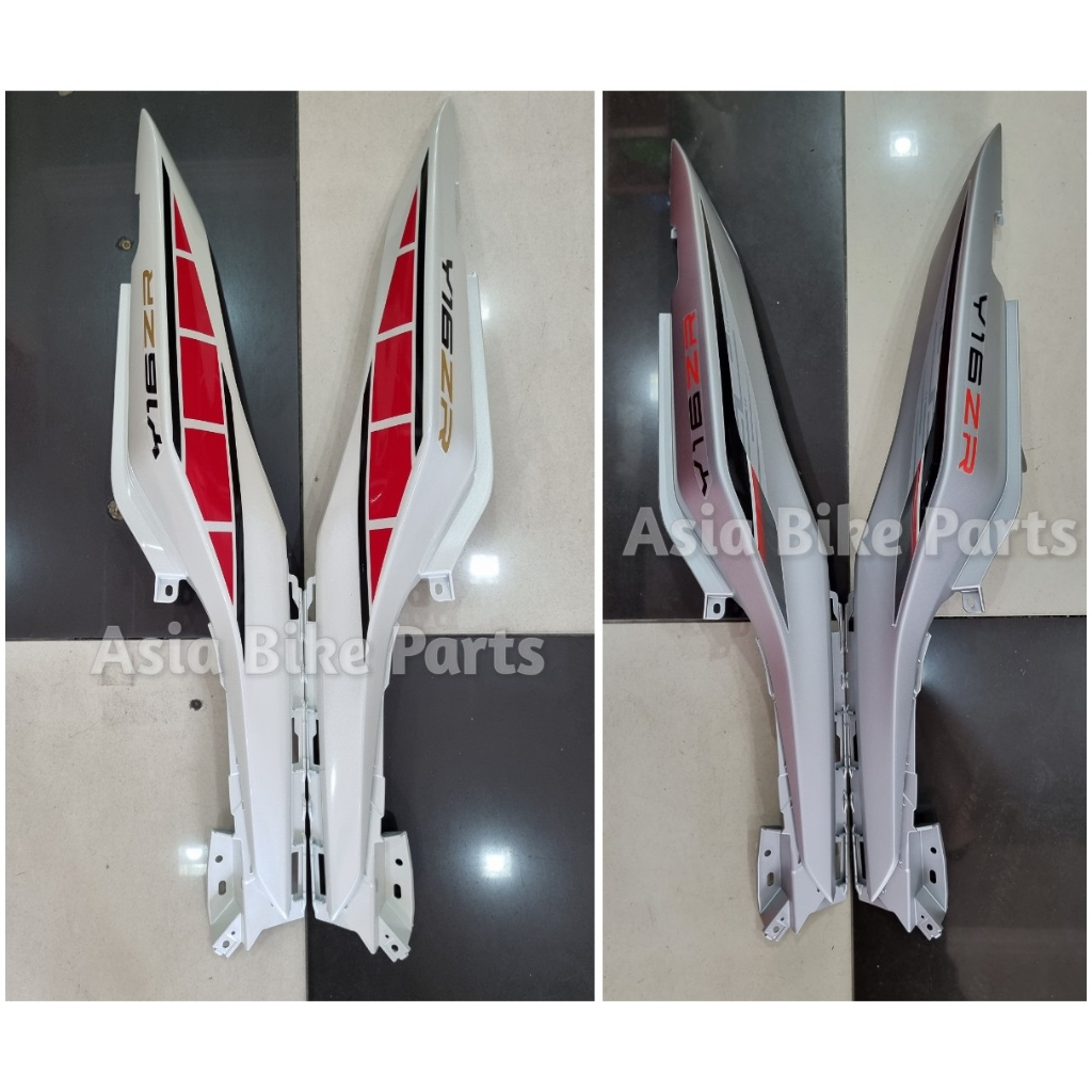Yamaha Original Y16ZR Side Covers with Stripe Original / Ekor siap ...