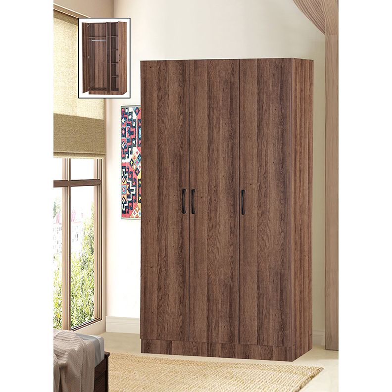[184cm x 60cm] CozyNetz Amari Baju 2 Pintu Minimalist | 2 Door Wardrobe ...