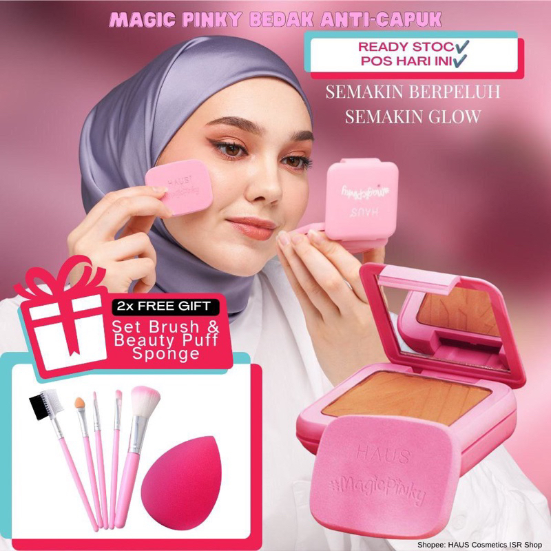 ⭐️⭐️⭐️⭐️⭐️ [𝗕𝗘𝗦𝗧-𝗦𝗘𝗟𝗟𝗜𝗡𝗚] Magic Pinky HAUS HARGA RUNTUH Bedak ...