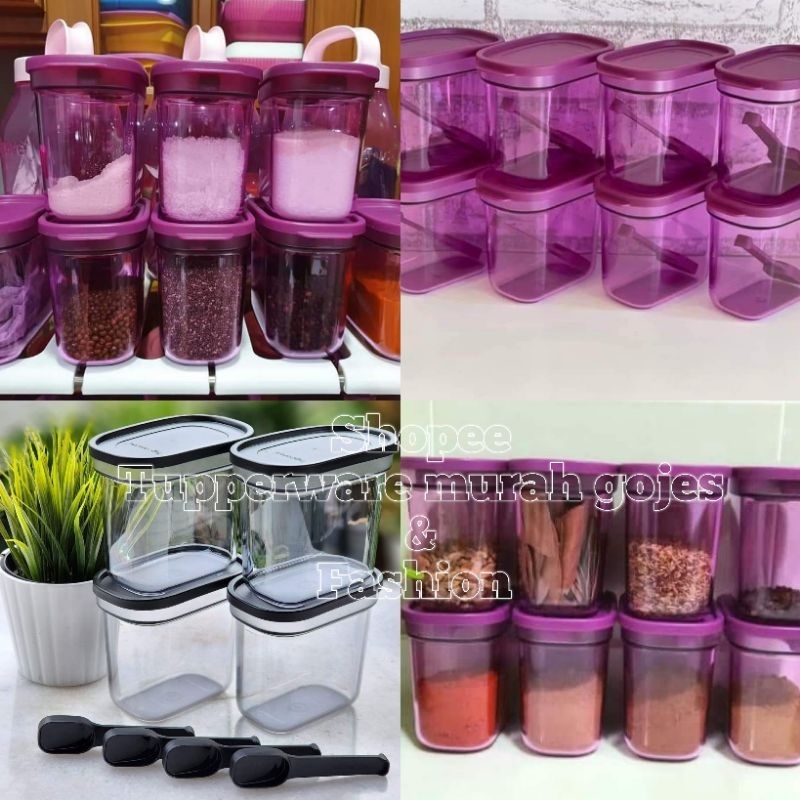 TUPPERWARE SPICE SET 4 BIJI | Shopee Malaysia