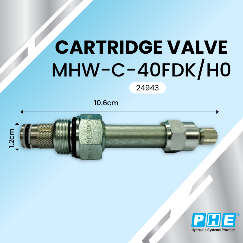 PHE CARTRIDGE VALVE MHW-C-40FDK/H0 (TAIL LIFT) POWERMATICS | Shopee ...