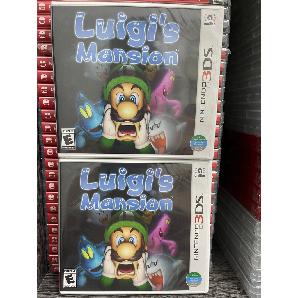 Brand New Nintendo 3DS Luigi s Mansion VERY RARE 3DS GAME Shopee Malaysia