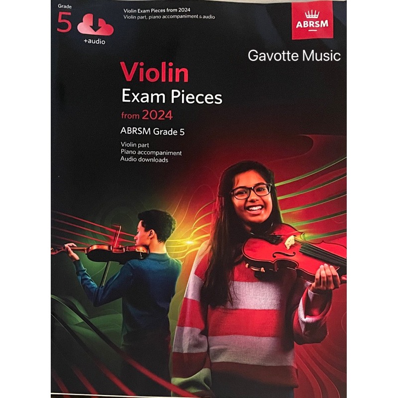 ABRSM Violin Exam Pieces Grade 5 fr 2024 with Audio | Shopee Malaysia