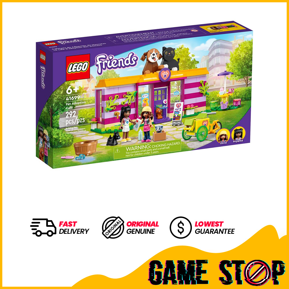LEGO 41699 Friends - Pet Adoption Café | Shopee Malaysia
