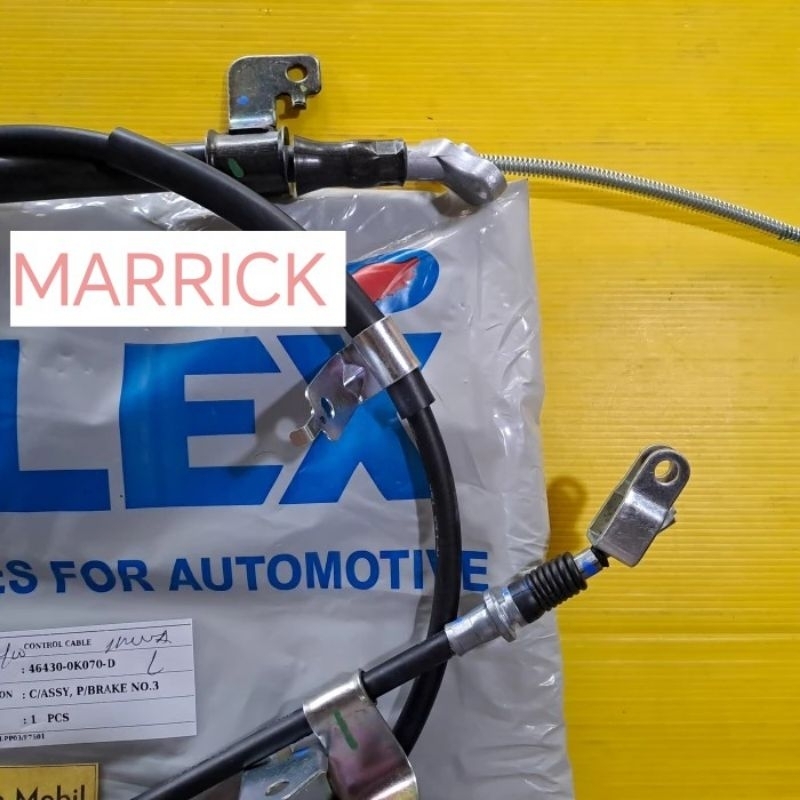 Toyota Innova TGN40 rear handbrake cable HI-LEX Japan | Shopee Malaysia