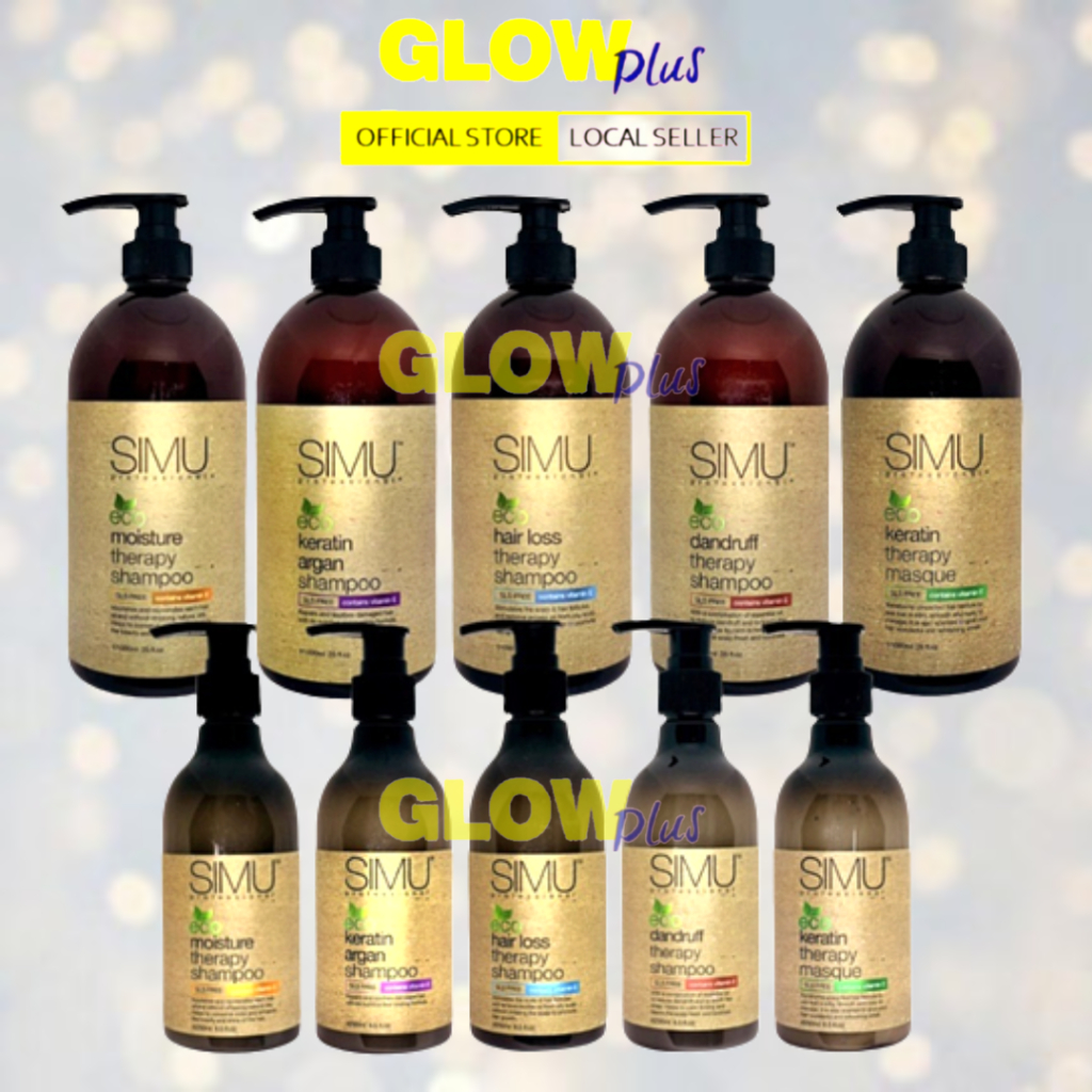 Simu Professional Eco SLS Free Shampoo / Mask Masque Treatment 300 ...