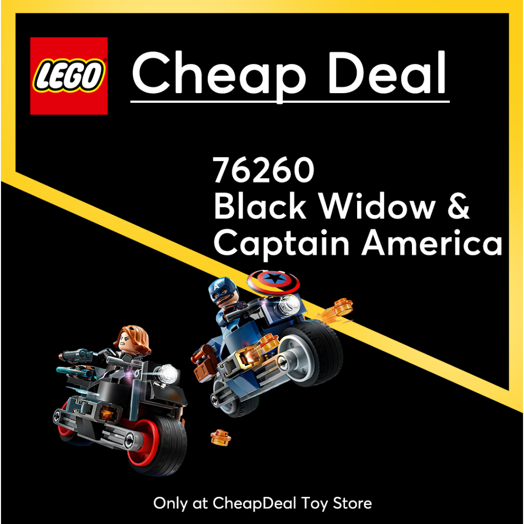 [CheapDeal] - LEGO Marvel 76260 Black Widow & Captain America ...