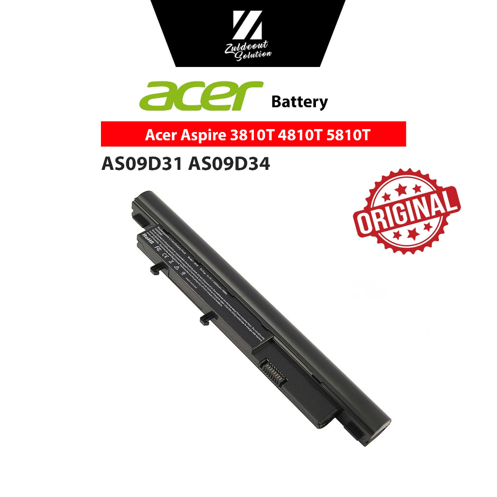Acer Aspire 3810T 4810T 5810T AS09D31 AS09D34 AS09D36 AS09D56 AS09D70 ...