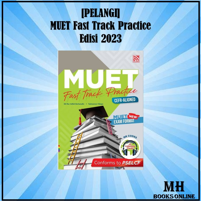 [MH] PELANGI- MUET Fast Track Practice Book -Edisi 2023 | Shopee Malaysia