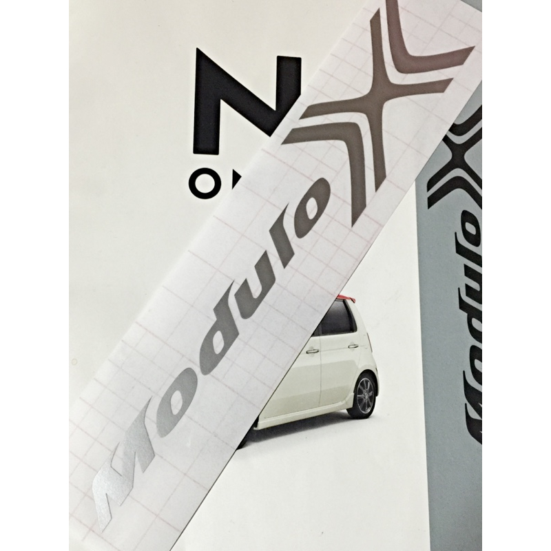 CFS585 2X pcs Honda Modulo X Stiker Sticker Vinyl Decal Stripes Cermin ...