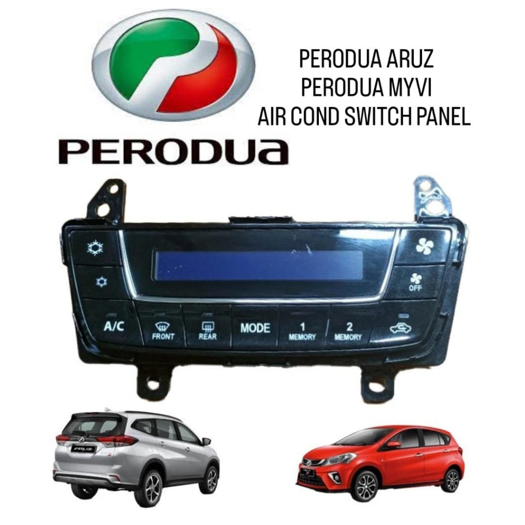 Perodua Myvi 2018 Aruz New Model Center Cluster Air Cond Switch Suis ...