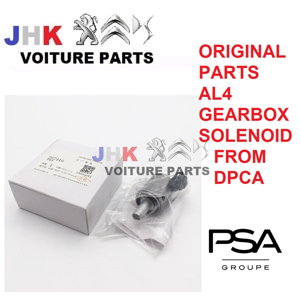 Original Gearbox (AL4) Solenoid Valve Peugeot 206 207 208 308 407 408 ...