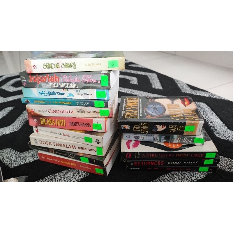 WTS Kaf Hijaiyah Elvroseth Preloved novel (Kombo 3 novel) | Shopee Malaysia